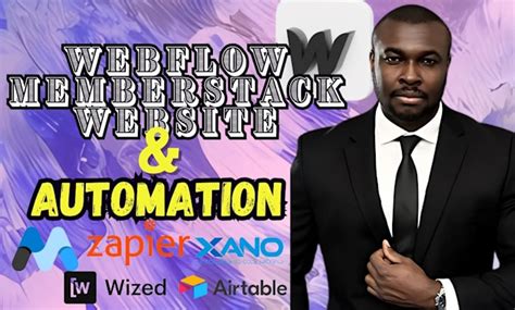 Create 3d Webflow Website Zapier Xano Airtable Wized Ai Chatbot With Webapp By Davematts