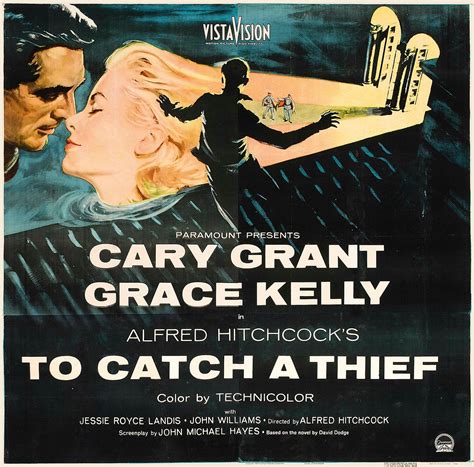 To Catch A Thief Cary Grant Grace Kelley Vintage Movie Poster Keep