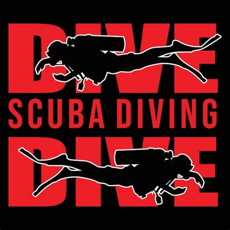 Premium Vector Scube Diver Or Dive Vector Design