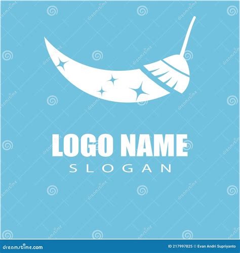 Limpieza Servicio Limpio Logo Icono Vector Plantilla Ilustración Del