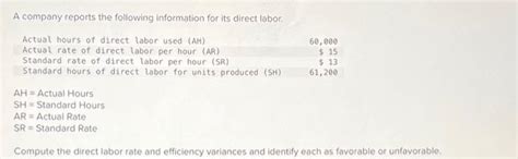 Solved A Company Reports The Following Information For Its