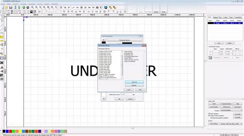 Laser Cutter Software Rdworks V8 Tutorial 20 How To Set Parameter