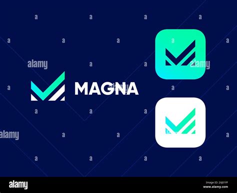 Letter M Vector Logo Design Stock Vector Image And Art Alamy