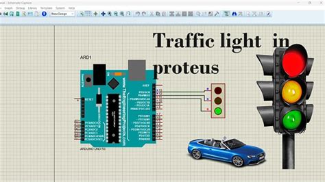 School Project Traffic Light Project Using Arduino Uno In Proteus YouTube
