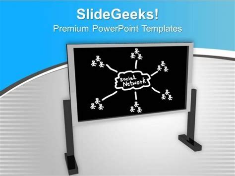 Social Networking Concept Team Cooperation PowerPoint Templates Ppt Backgrounds For Slides