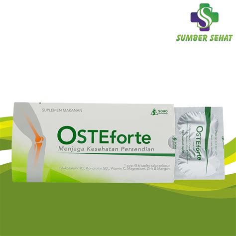 Jual Oste Forte Strip 6 Tablet Shopee Indonesia
