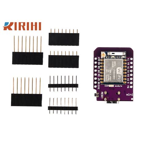 ririhi d1 mini esp8266 bảng phát triển wifi ch340c esp 07 esp 07s