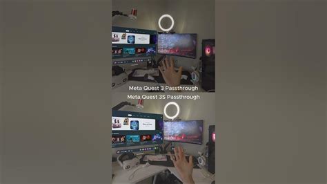 Meta Quest 3 Vs Quest 3s Passthrough Comparison Metaquest Vr