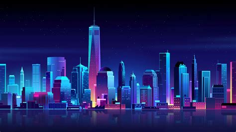 Purple City 4k Wallpapers Wallpaper Cave