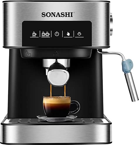 Sonashi Coffee Machine All In One Scm 4964 Countertop Coffee Maker