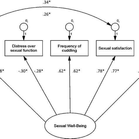 Confirmatory Factor Analysis Of Sexual Well Being By Gender Model C