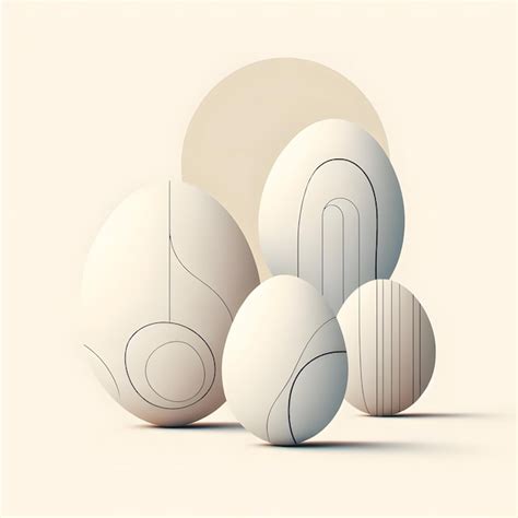 Premium Photo Vibrant Abstract Objects Easter Egg Collection