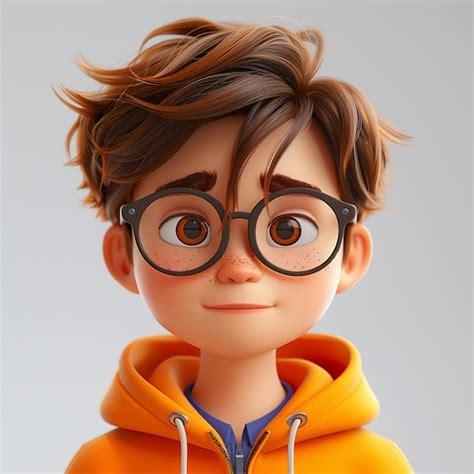 Premium Photo 3d Animation Character Cartoon