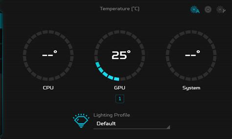Predatorsense Not Working On Orion It Doesn T Even Show The Cpu System Temperature Acer