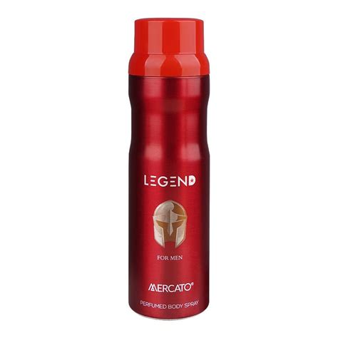 Buy Mercato Legend Perfumed Body Spray For Men 200ml Shopaholicpk
