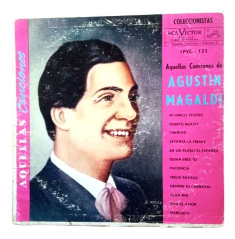 Lp Vinilo Mejores De Agustín Magaldi Macondo Records Cuotas Sin Interés
