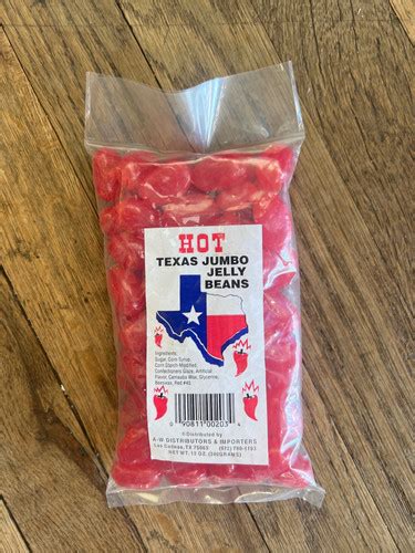 Hot Texas Jumbo Jelly Beans Texas General Store