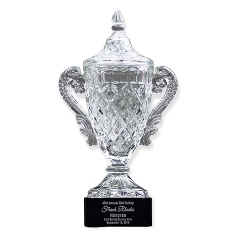 Crystal Cup Trophy Crystal Trophies Medals And Awards Engraved