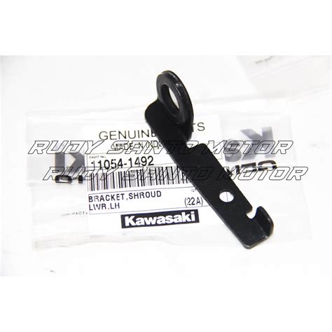 Jual Breket Shroud Kiri Ninja 150 R Breket Radiator Kgp 11054 1492 Shopee Indonesia