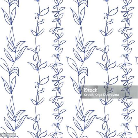 Modèle Simple Et Sans Couture De Différents Types Dherbes De Champ