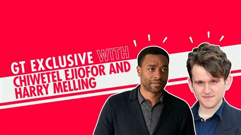 Chiwetel Ejiofor And Harry Melling Afraid Of Living Forever The Old