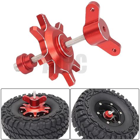 Metallic Blackred Tire Assemblydisassembly Aid Tool For 110 Rc