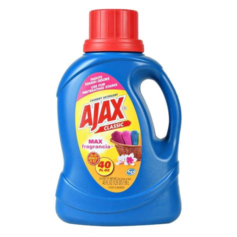 40 Oz Ajax Classic Laundry Detergent Ajaxx32 Tectron International
