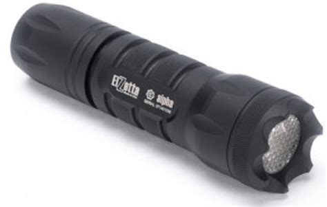 Elzetta A322 Tactical Flood Alpha Modular Flashlight W Click Tailcap 1 Cr123a 535 Max Lumens