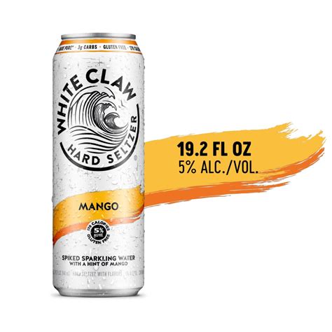 White Claw Hard Seltzer Mango 19 2 Fl Oz Can Qfc