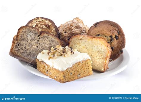 Assorted Bread And Cake Platter Stock Image Image Of Assortment