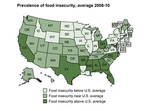 Usda Texas Citizens Are Nations Second Hungriest Food Insecurity