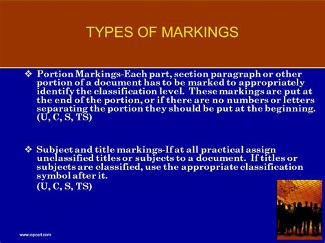 What Is The Correct Portion Marking For Paragraph 1