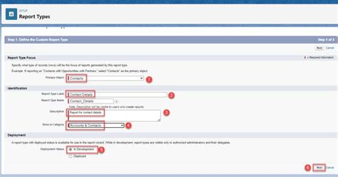 How To Create A Custom Report Type In Salesforce