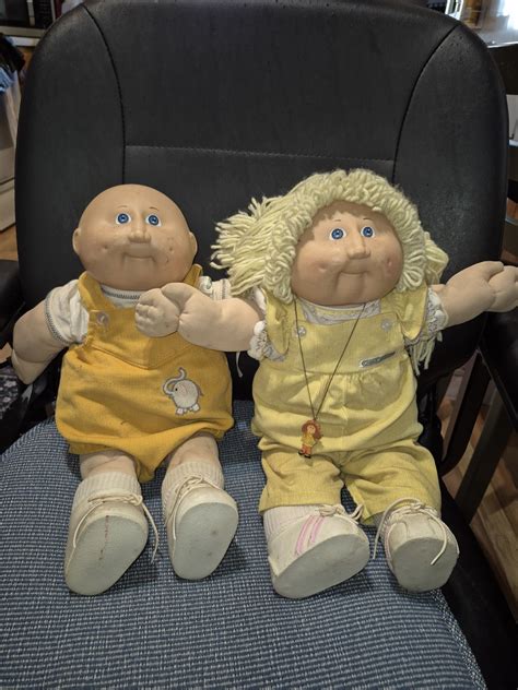 Vintage Cabbage Patch Twins With Vintage Cabbage Patch Perfume And