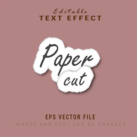 Premium Vector Sweet Editable Text Effect