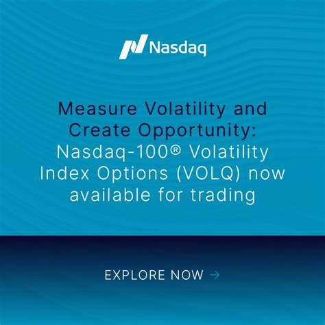 Nasdaq On Linkedin Nasdaq 100® Volatility Index