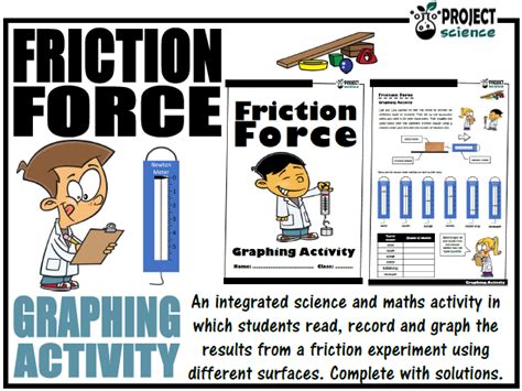 friction force graphing activity teaching resources