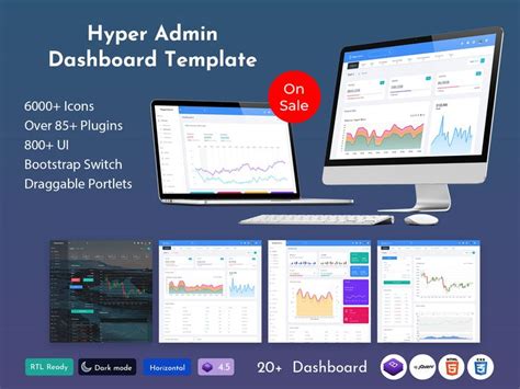 Hyper Responsive Admin Dashboard Template