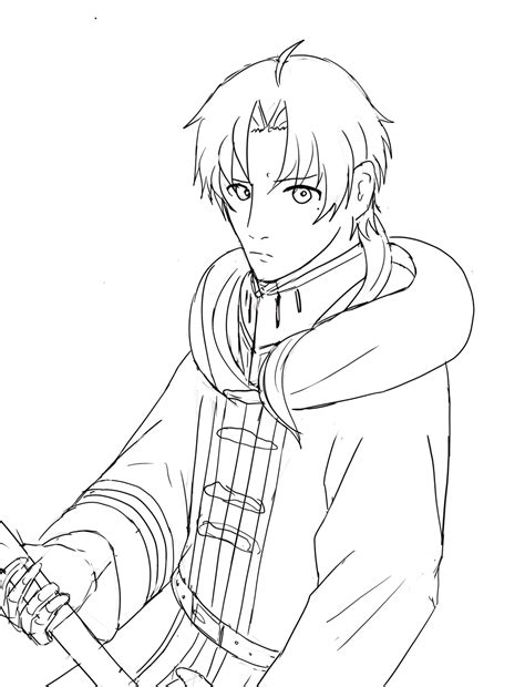 Rudeus Sketch R Mushokutensei