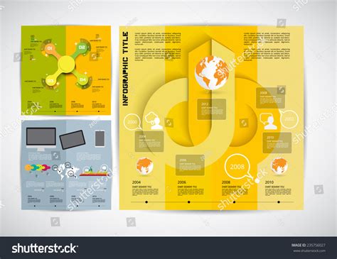 Timeline Infographic Vector Stock Vector Royalty Free