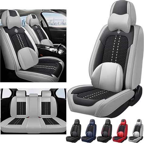Custom Fit Leather Seat Covers Premium Nappa Leather Seat Covers For
