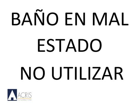 Baño En Mal Estado Pdf