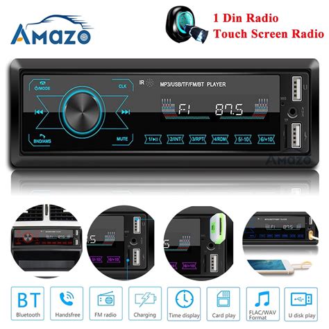 Auto Radio 1 Din Coche Radio 1 Din Android Pantall Grandado
