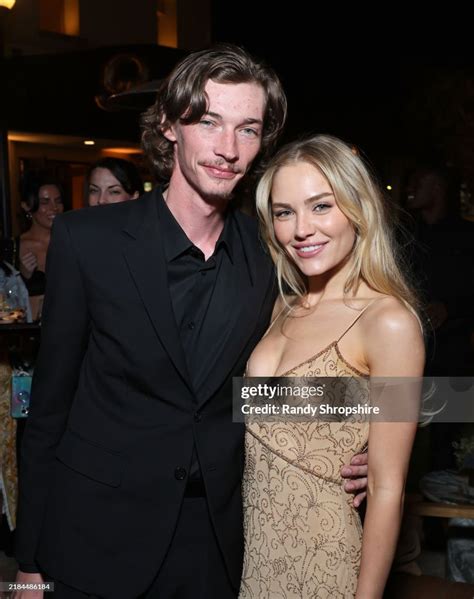 Michelle Randolph And Jacob Lofland Attend The Landman Premiere At