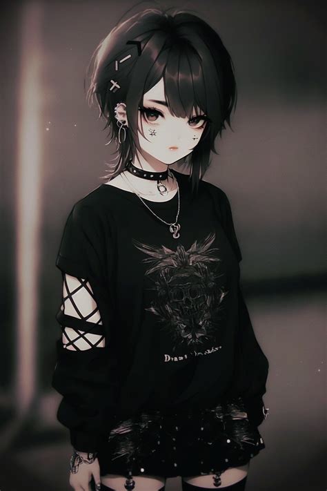 Girls Anime Dark Anime Girl Kawaii Anime Girl Anime Art Girl Anime