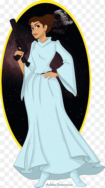 Princess Leah Cartoon Character