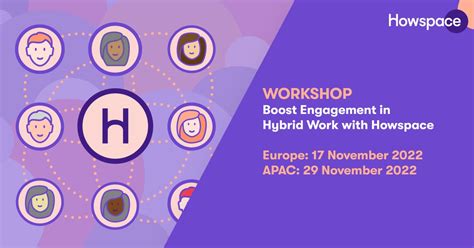 howspace on linkedin workshop boost engagement in hybrid work with