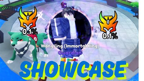 Wang Ling Guardian Unit Showcase In Anime Guardians Youtube