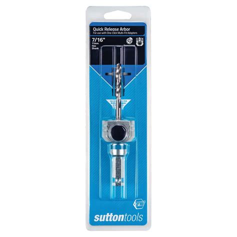Sutton Tools Quick Release Arbor And Hss Pilot Drill 11mm By Sutton To