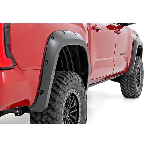 Front And Rear Fender Flares Rough Country Traditional Pocket